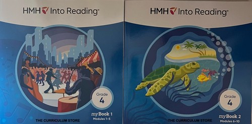 4th Grade 4 HMH Into Reading MyBook Volume 1 & 2 Version 3 2025 My Book ...
