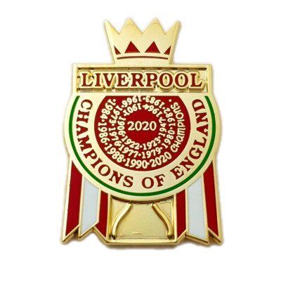 Liverpool Champions League in Premiership Clubs Football Badges & Pins ...