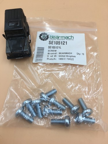 Set of 10 Land Rover Screws Part# SE105121 | eBay