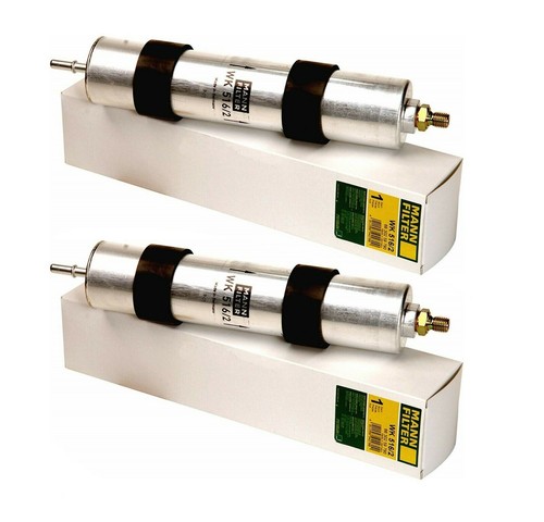 Mann Pair Set of 2 Fuel Filters WK 516/2 For BMW E39 E52 M5 Z8 2000 ...