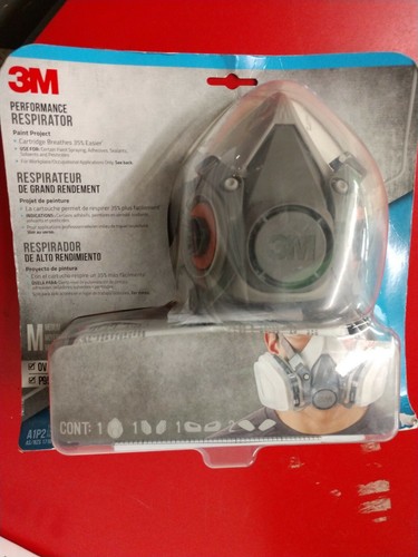 3M 6211 Tekk Paint Project Respirator Medium 6211pa1 for sale online | eBay
