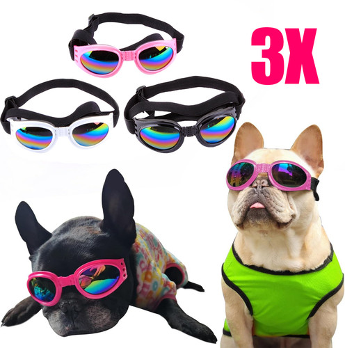 Pet Protection Small Doggles Dog Sunglasses Pet Goggles UV Sun Glasses ...