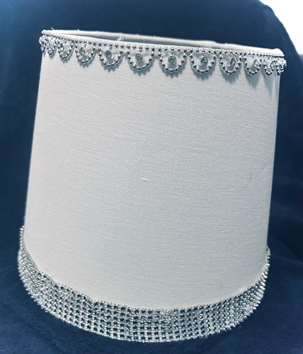 CUTE Blinged out Lamp Shade/Silver Bling | eBay