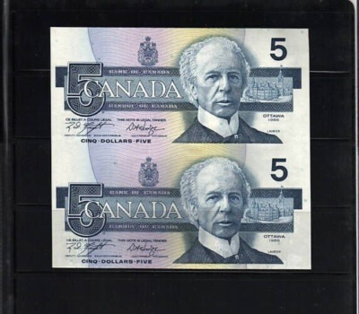 Bank of Canada Paper Money Uncut Sheets for sale | eBay