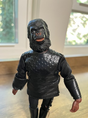 Mego General Urko Planet of the Apes Ursus Black Outfit POTA Soldier ...