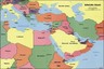 1990 Political Middle East CIA Map Poster with Capitals - Wall Art ...