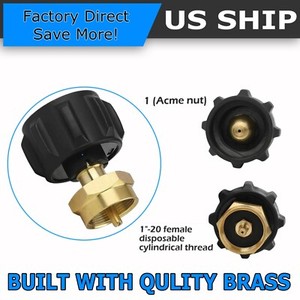 Propane Refill Adapter Lp Gas Cylinder Tank Coupler Qcc1 Regulator ...