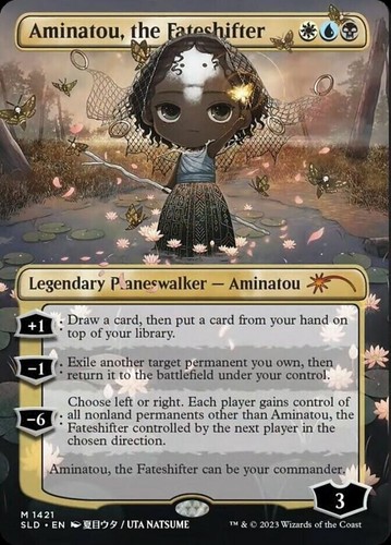 Aminatou, The Fateshifter (chibi) MTG Secret Lair Commander (Non-Foil ...