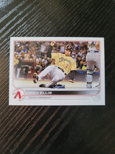 Drew Ellis - Arizona Diamondbacks 2022 Topps Series 1 Base #298 Rookie ...