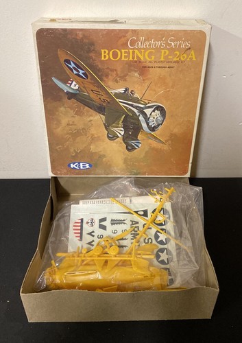 Vintage 1972 K&B 1115-200 Collector's Series Boeing P-26A Model Plane ...