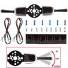 Dual Blinker Style Trim Steering Control Dual Switch Trim/Plug Plate ...