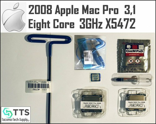 Eight Core Kit 2008 Apple Mac Pro A1186 3,1 Matched Pair Quad 3.0GHz ...