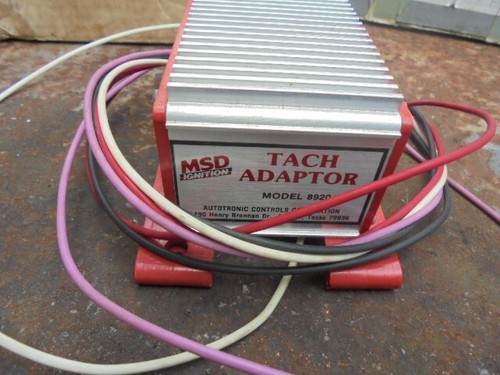 MSD 8920 Tach Adapter IMCA IHRA NHRA RAT ROD WISSOTA Modified Mud Rat ...