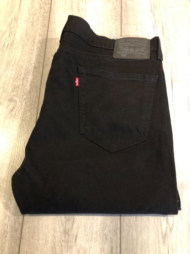 MENS LEVIS 505 STRETCH JEANS 36 inch WAIST X 34 inch LEG BLACK | eBay UK
