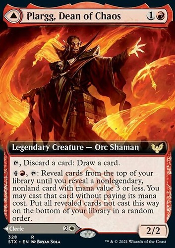 MTG Plargg, Dean of Chaos (328) Strixhaven School of Mages NM | eBay
