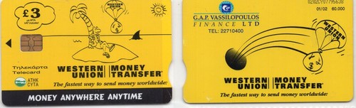 CYPRUS 2002 CHIP PHONECARD 'Western Union' 0202CY | eBay UK