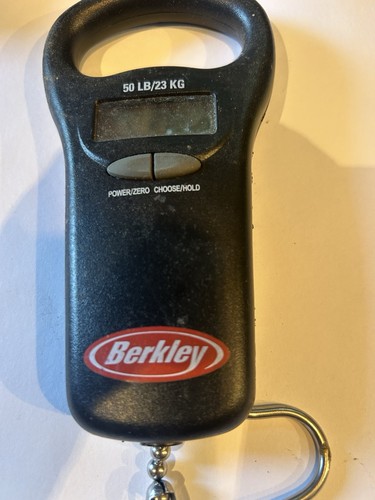 Berkley 50 LB/ 23 KG Digital Fishing Scale. Works Great, Ready to Use ...