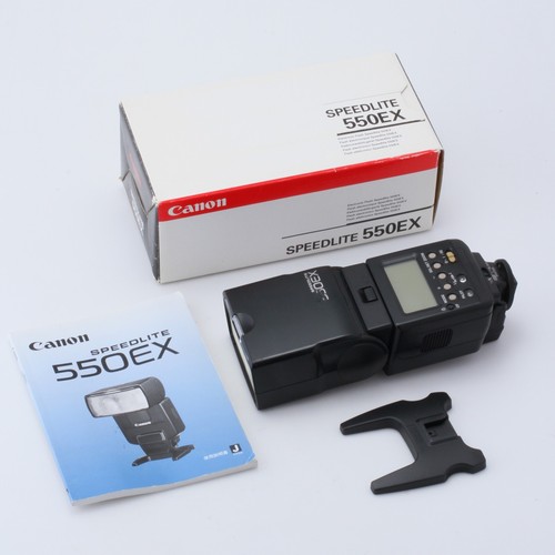 Canon Speedlite 550EX for EOS Camer Shoe Mount Flash Tested OK in Box ...
