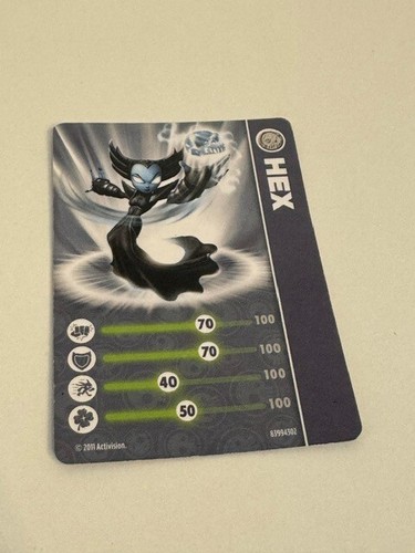 Skylanders HEX ((CARD ONLY)) | eBay