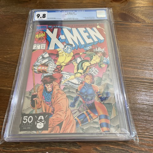 X-Men #1 10/91 CGC 9.8 1st App Acolytes, Gambit Colossus Rogue Psylocke ...