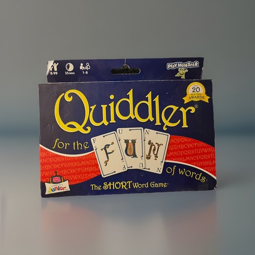 QUIDDLER Classic Card Word Game - Family Game Night Kids 8+ & Adults ...
