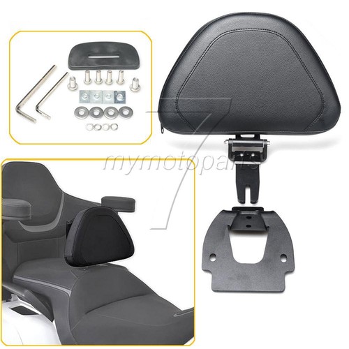 Driver Backrests Pad Pillion Backrest For Honda GoldWing GL1800 GL1800 ...