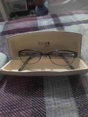 Helium PARIS Prescription Eyeglass Frames 4219 WKUH 50/15-135 With Case ...