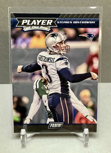 2017 Panini Player of the Day - Stephen Gostkowski #2 | eBay