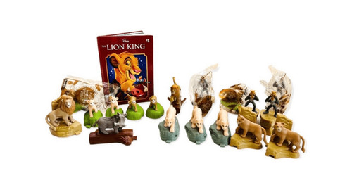 Large Disney The Lion King McDonalds Simba Puma Action Figure Toy Lot ...