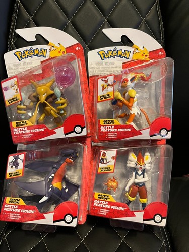 Lot Pokemon Battle Feature Action Figure Infernape Garchomp Cinderace ...