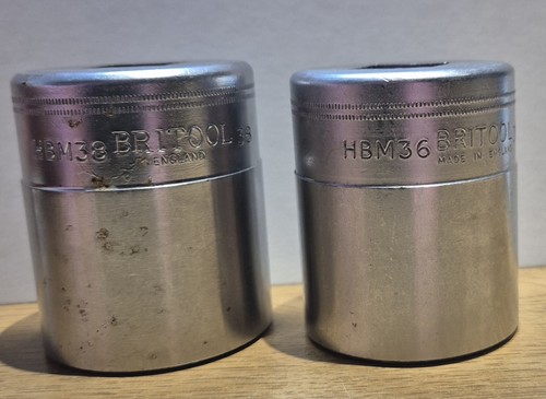 Britool Pair of sockets HBM36 & HBM38 3/4" Square Drive Sockets | eBay