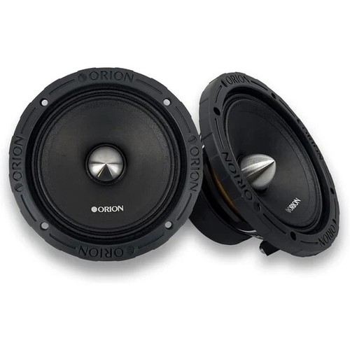 2 Orion Audio 1400W 6.5" Mid Range 4 Ohm Bullet Car Loud Speakers Pair ...