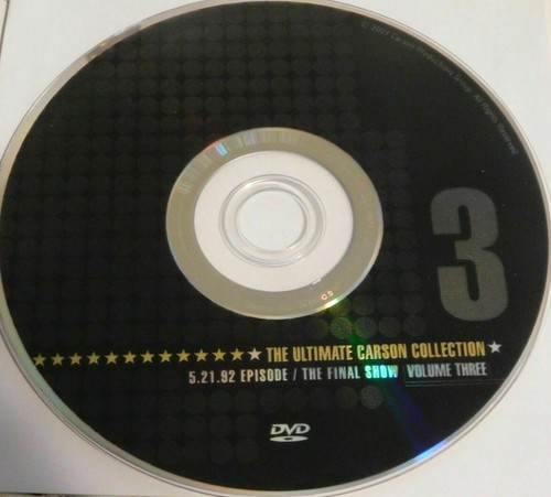 The Ultimate Carson Collection Disc 3 DVD Disc Only #D518 | eBay