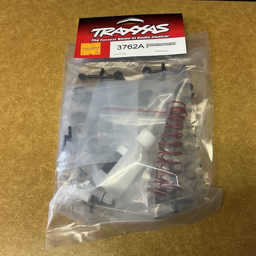 Traxxas 1/10 E-Maxx * 2 GRAY ULTRA SHOCKS W/ RED SPRINGS - UNASSEMBLED ...