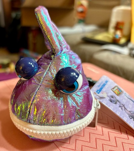 Monster's Inc 2001 Randall's Riddles Teachers Pets Zip Up Stuffed Book ...