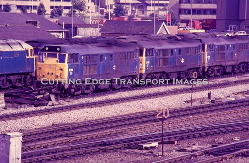 Original Railway Slide: Class 31 Diesels 31168/31107/31175 1986 D-2843 ...