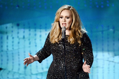 Adele Talking On The Microphone 8x10 Picture Celebrity Print | eBay
