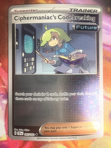 Pokémon TCG - Ciphermaniac's Codebreaking - 145/162 - Rev Holo ...