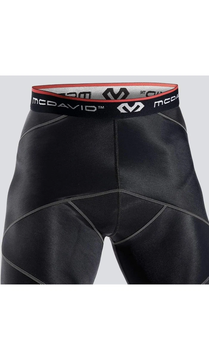 Flexor Strain McDavid Cross Compression Shorts With Hip Spica (8200R ...
