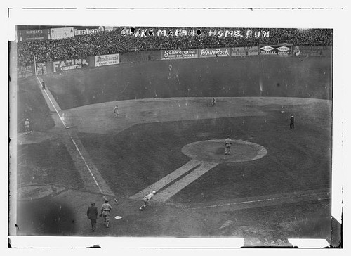 Photo:[Wally Schang, Philadelphia AL, during 1913 World Series ...