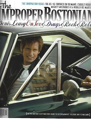 Improper Bostonian Magazine Aug 2015 Featuring Denis Leary Very RARE ...