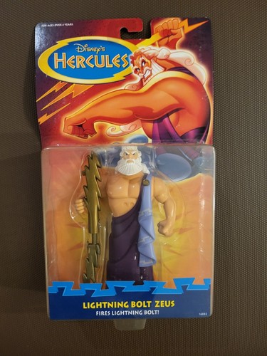 Lightning Bolt Zeus 1997 HERCULES Disney Mattel MOC NEW Sealed | eBay