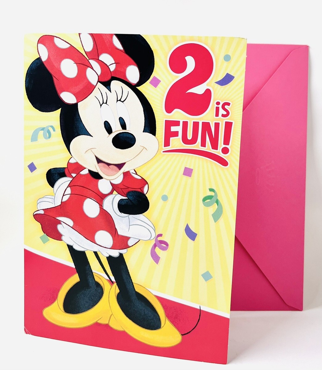 Minnie Mouse 2 årsdagsbilder