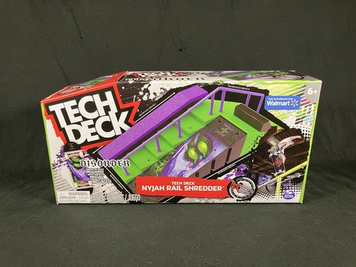 Tech Deck - Nyjah Rail Shredder Skatepark - X Connect Fingerboard ...