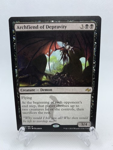 1x Archfiend of Depravity NM, English MTG Fate Reforged | eBay