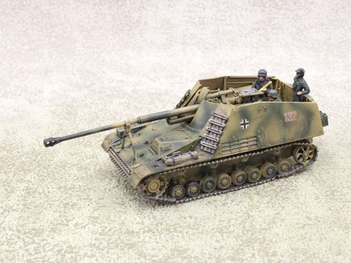 20mm 1/72 WW2 German HUMMEL Tank Destroyer Superbly Painted 27199 | eBay