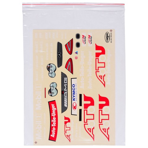 Decal Sheets 1:10 AMG Mercedes Atu Carson 69191 800074 | eBay