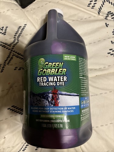 Green Gobbler Red Water Tracing Dye New 1 Gallon | eBay