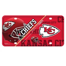 Kansas City Chiefs Sports Fan License Plates for sale | eBay