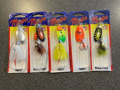 5 New Mepps Spinners Size # 4, 1/3 oz Lot - | eBay